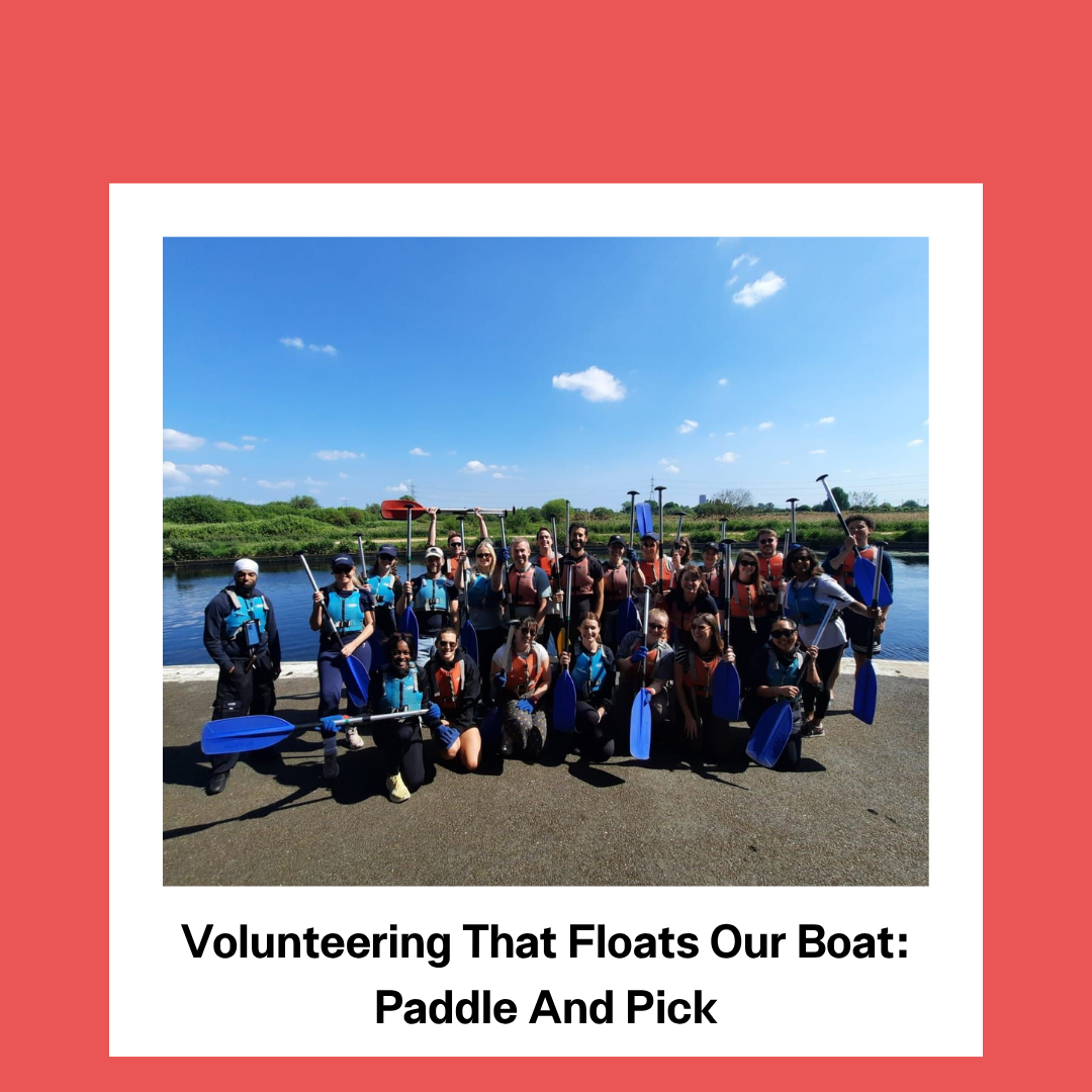 Volunteering That Floats Our Boat: Paddle And Pick